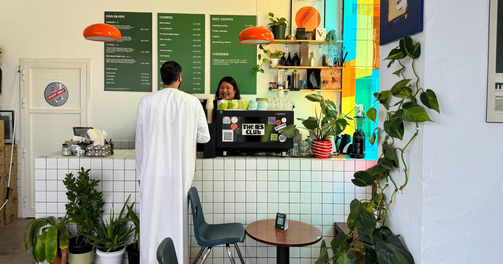 The B Club: Specialty coffee and sleek vibes in Abu Dhabi