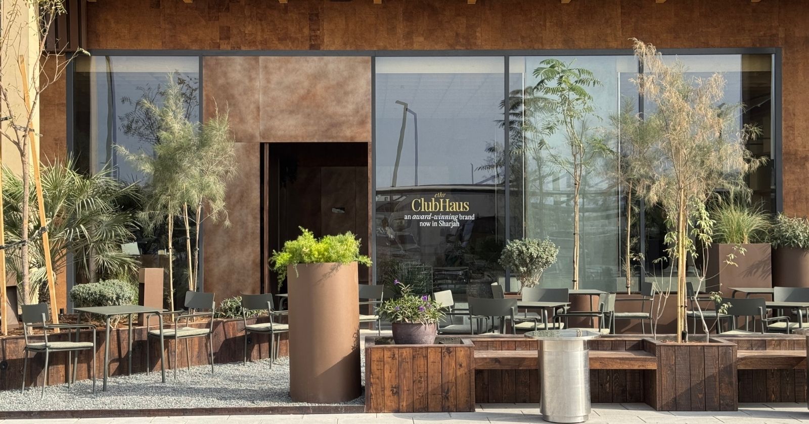 Ethr ClubHaus Sharjah: A speciality coffee shop and contemporary ...