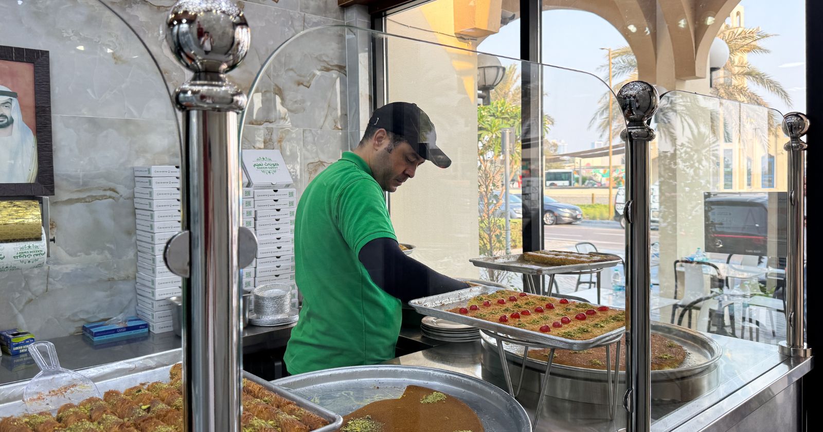 Naeem Sweets: Authentic kunafa and Arabic sweets in Abu Dhabi's Marsa Mina
