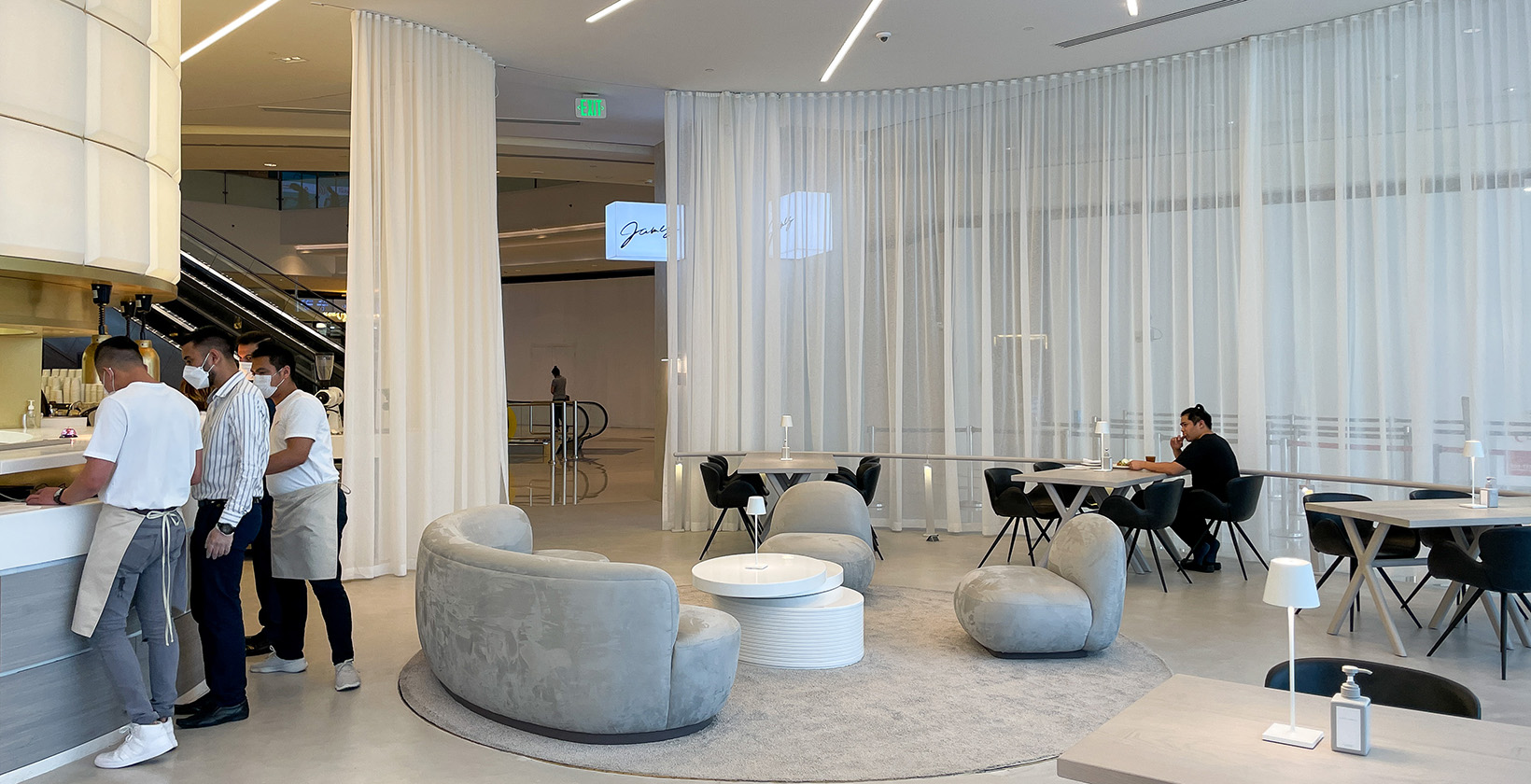 Cafe James: Gourmet cafe fare & specialty coffee in a sleek setting