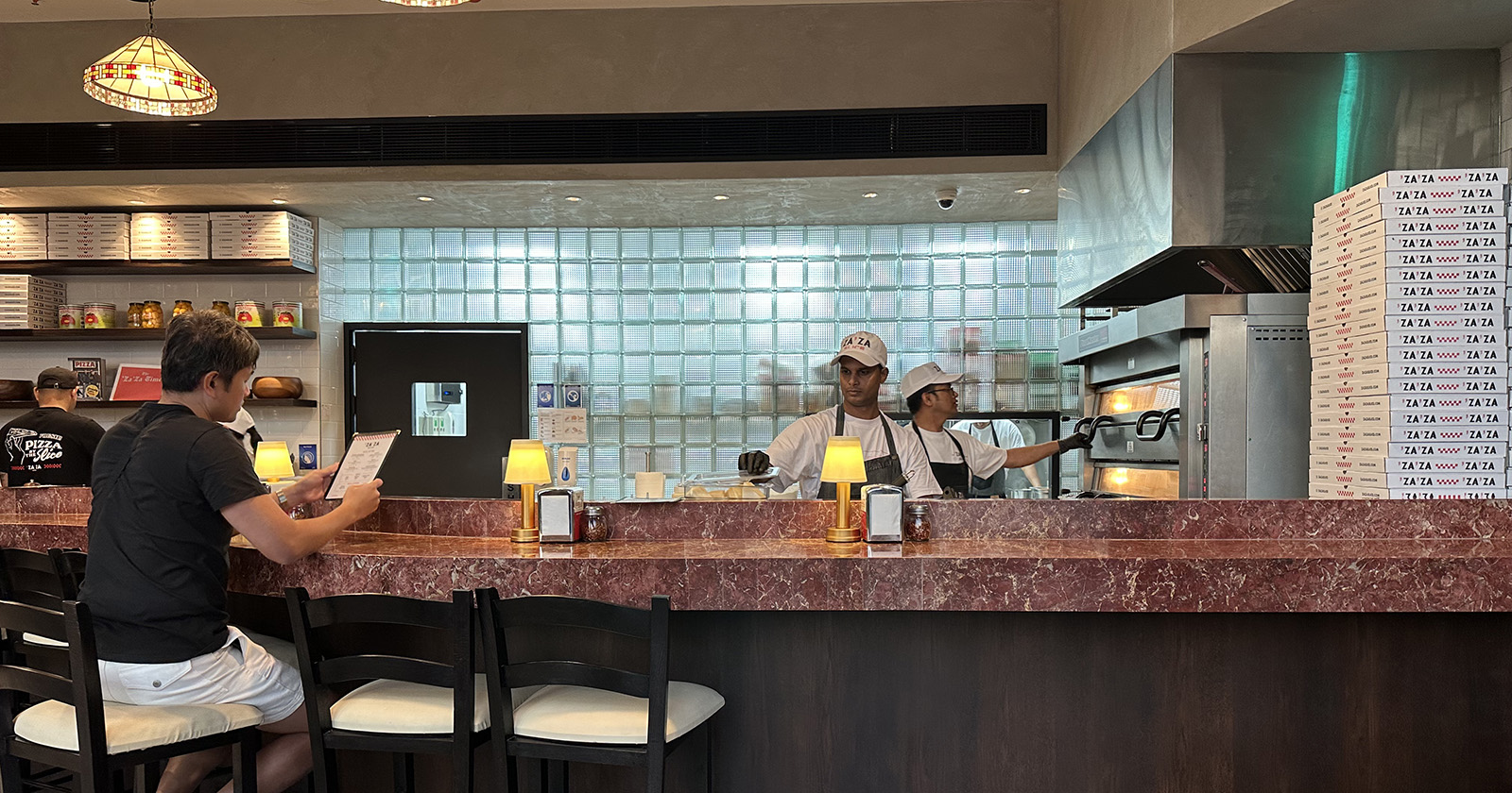 Za Za: A by-the-slice pizza bar in Al Satwa